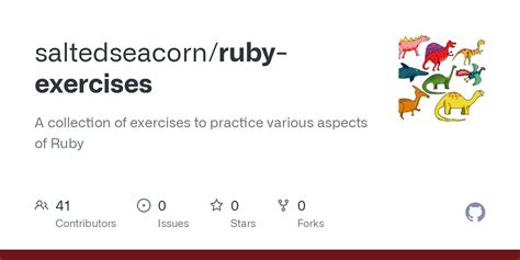 Github Kon Hamruby Exercises A Collection Of Exercises To Practice