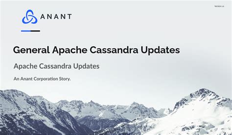 Apache Cassandra Lunch 39 General Apache Cassandra Updates Anant