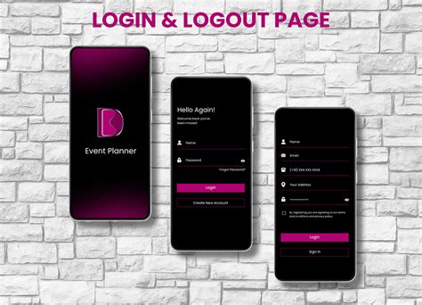 Event Planner App On Behance