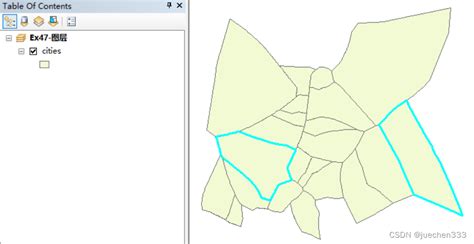 arcgis基础实验操作100例 实验47融合相邻面要素 gis相邻面合并到一起 csdn博客