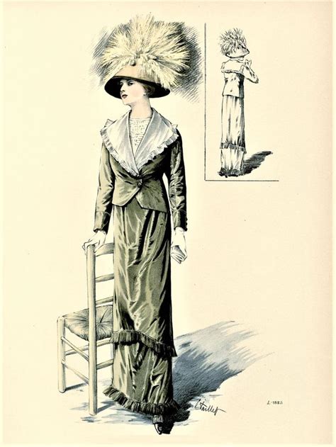 De Gracieuse 1911 Fashion Illustration Vintage Fashion Plates