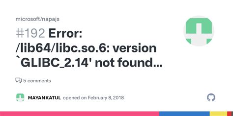 Error Lib Libc So Version Glibc Not Found On Red Hat Rhel Linux Issue