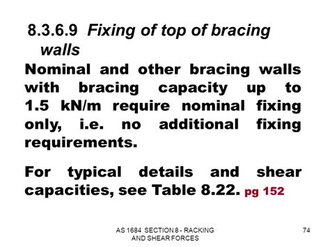 Ppt Section Racking Bracing And Shear Forces Week 13 44 Off