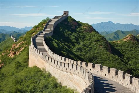 중국 그림의 만리장성 건축학 고대 건축 관광지 배경 일러스트 및 사진 무료 다운로드 Pngtree