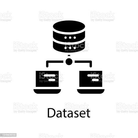 데이터 집합 솔리드 아이콘 디자인 일러스트레이션입니다 흰색 배경 Eps 10 파일에 웹 분석 기호 개발에 대한 스톡 벡터 아트 및 기타 이미지 Istock