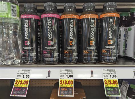 Grab Essentia Hydroboost Enhanced Water For Just 1 Per Bottle At Kroger Regular Price 1 99