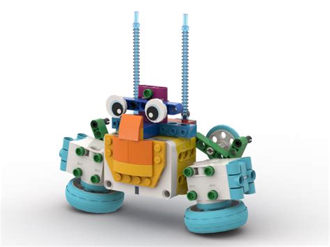 Doublewheel Bot Lego Spike Essential