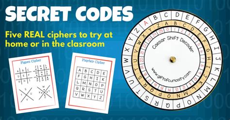 Codes And Ciphers Fun Pack T Of Curiosity