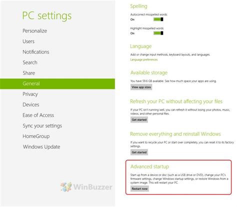 How To Access The Windows Boot Options Menu In Windows Or Windows WinBuzzer