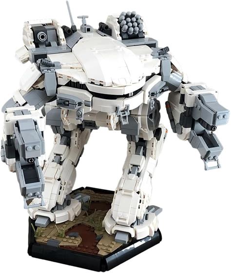 Neeju King Crab Mech Building Block Toys Warrior Armor Battle Robot