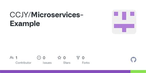 Github Ccjymicroservices Example