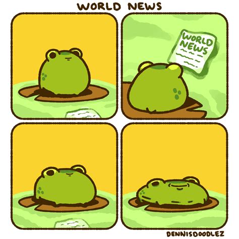Comic I Made Featuring My Chonk Frog R Frogs