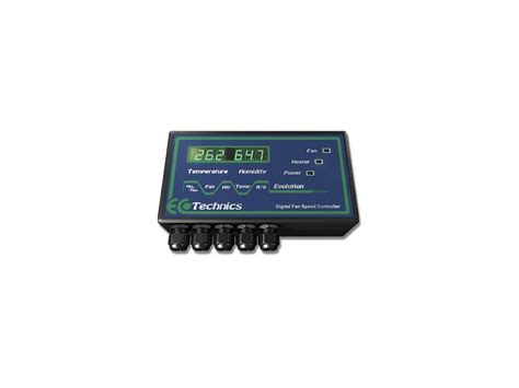 Ecotechnics Evolution Digital Speed Controller Max Load 2 × 6 A Lidsbron