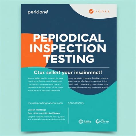 Entry 5 By Sprjaveria For Flyers Design For Periodical Inspection