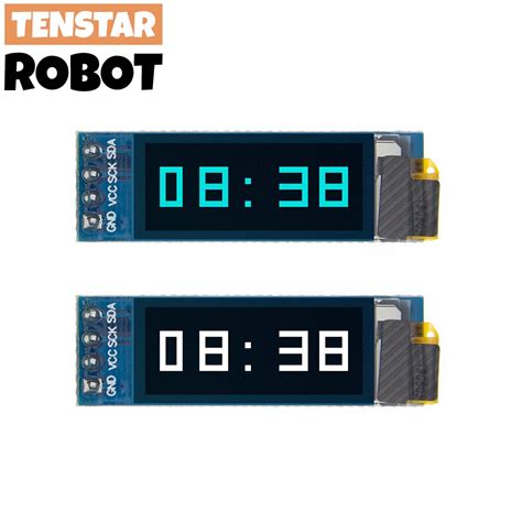 091 Inch 128x32 I2c Iic Oled Lcd Led White Blue Graphic Display 091 Inch 128x32 I2c Iic Oled Lcd Led White Blue Graphic Display