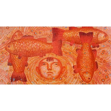 Купить картину Мальчик и рыбы в Москве от художника Сулейманов Джалиль