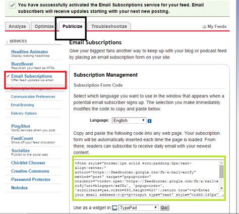 Memasang Rss Feed Di Blogspot Artikel Terserah