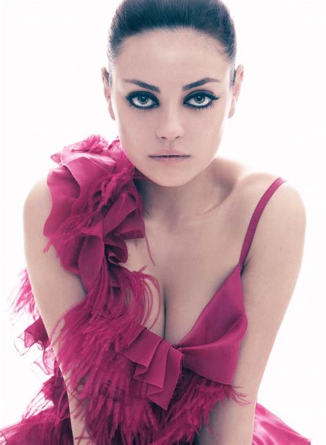 Mila Kunis Marie Claire Uk Magazine April 2013 Magazine Photoshoot