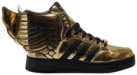Jeremy Scott X Wings 20 Gold Metallic Core Black Adidas G19593