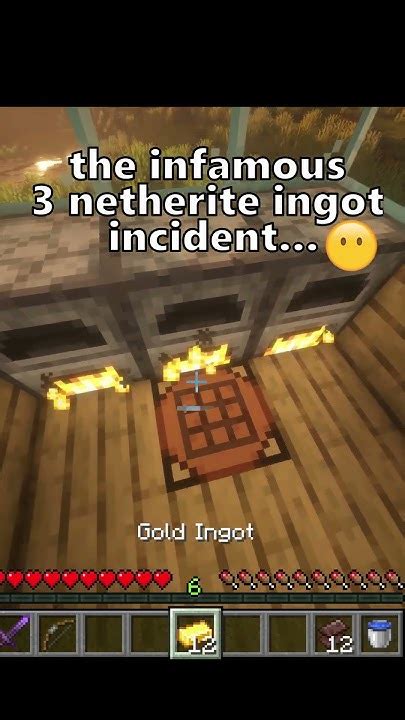 3 Netherite Ingot Incident😥😒 Shorts Youtube