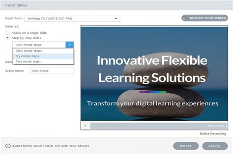 Screen Recording Tips For Articulate Storyline