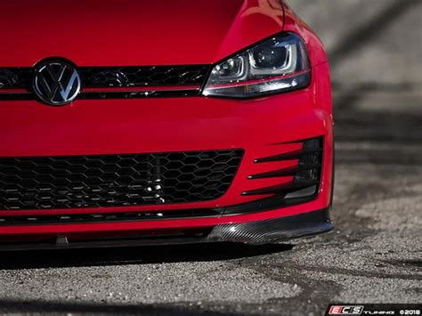 Ecs Tuning Carbon Fibre Front Lip Spoiler Golf Mk7 5 Gti Ultimate