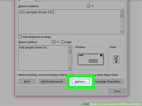 How To Create Labels In Microsoft Word With Pictures WikiHow