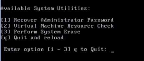 recover admin password for cisco ise cli