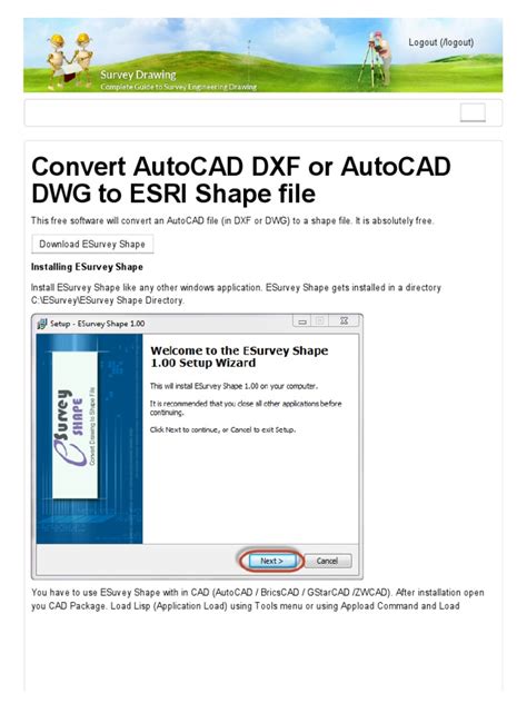 PDF Convert AutoCAD DXF Or AutoCAD DWG To ESRI Shape File DOKUMEN TIPS