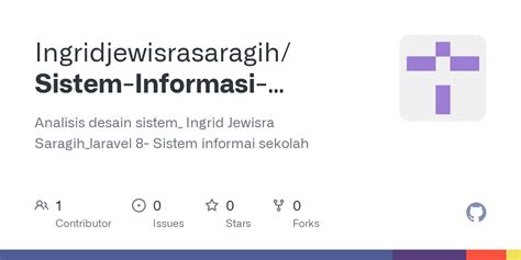 GitHub Ingridjewisrasaragih Sistem Informasi Sekolah