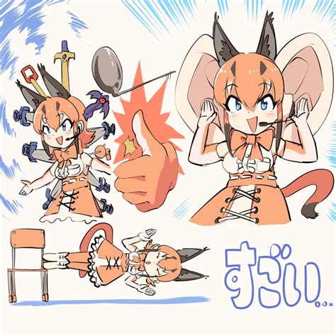 Caracal Kemono Friends And More Drawn By Mcgunngu Danbooru