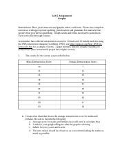 Lab Assignment Docx Lab Assignment Graphs Instructions Place Your Answers And Graphs