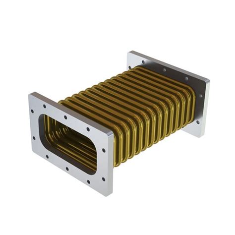 18 Semi Flexible Wr975 R9 Waveguide Straight Section On Microwave Techniques