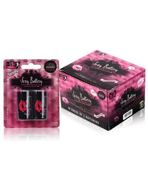 Sexy Battery C Box Of 10 Two Packs Nefarious By Design