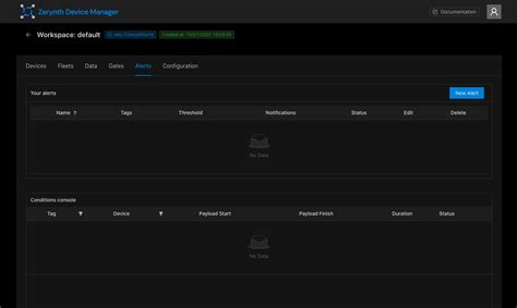 Web Interface Zerynth Documentation