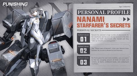 Pgr Global Commandants Do You Know These Secrets Of Nanami R
