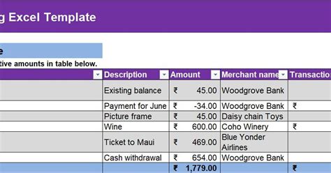 Credit Card Log Template Track Your Spending In Excel Easily