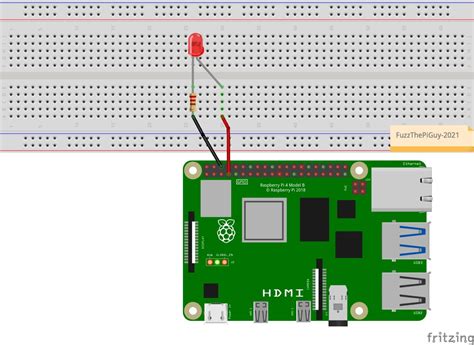 Blink Led To Morse Code Fuzz The Pi Guy