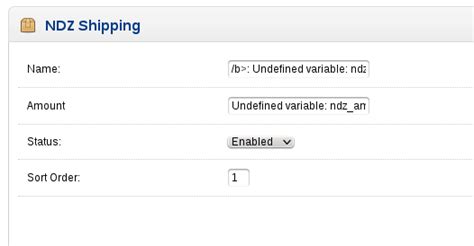 Php Opencart Undefined Variable In New Shipping Module Stack Overflow