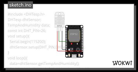 Temp Dht Wokwi Esp32 Stm32 Arduino Simulator