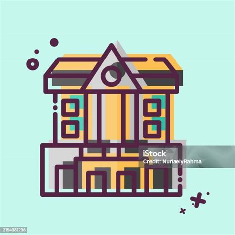 아이콘 뱅크 도시 기호와 관련이 있습니다 Mbe 스타일 심플한 디자인 일러스트레이션 감시에 대한 스톡 벡터 아트 및 기타 이미지 감시 경찰관 금융 Istock