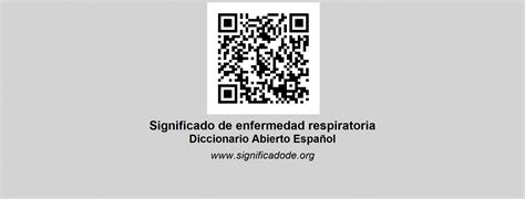 Enfermedad Respiratoria Diccionario Abierto De Español