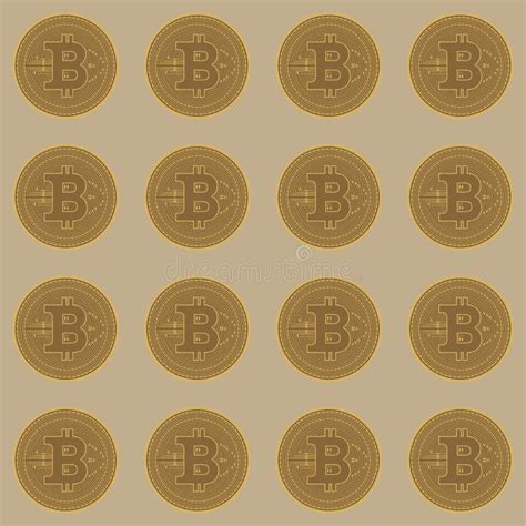 Bitcoin Seamless Pattern Stock Illustration Illustration Of Ebusiness 102826134