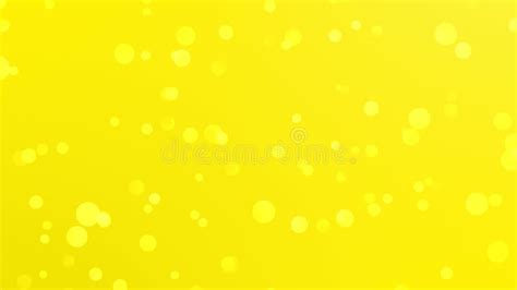 Yellow Bokeh Background Loop Animation Moving Glow Bubbles Backdrop Stock Video Video Of