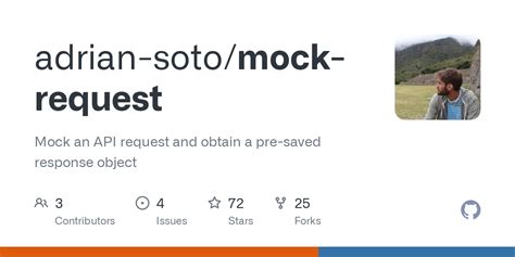 Github Adrian Sotomock Request Mock An Api Request And Obtain A Pre