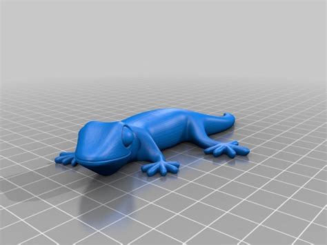 Free Stl File Gecko Stl Mesh Cleaned Up ・model To Download And 3d Print・cults