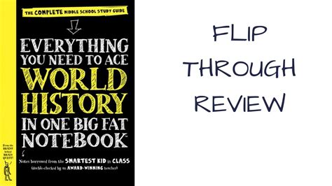 Everything You Need To Ace World History In One Big Fat Notebook The