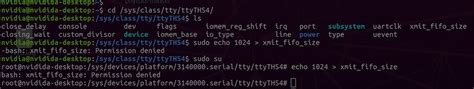 Modify The Uart Buffer Size Jetson Agx Orin Nvidia Developer Forums
