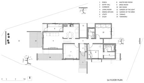 Mun Jeong Heon House By Am Architects Surrounded By A Concrete Frame