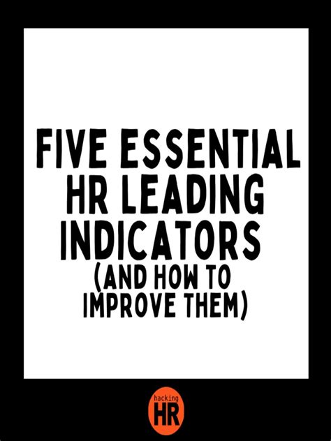 Hr Essential Indicators Pdf Employee Retention Turnover Employment